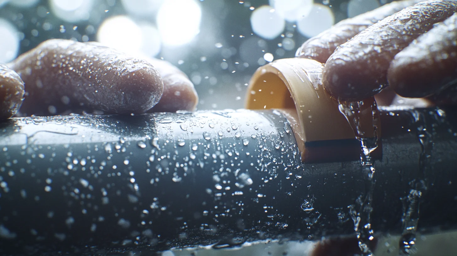 Astuces pour réparer une fuite sur un raccord PVC mal collé facilement